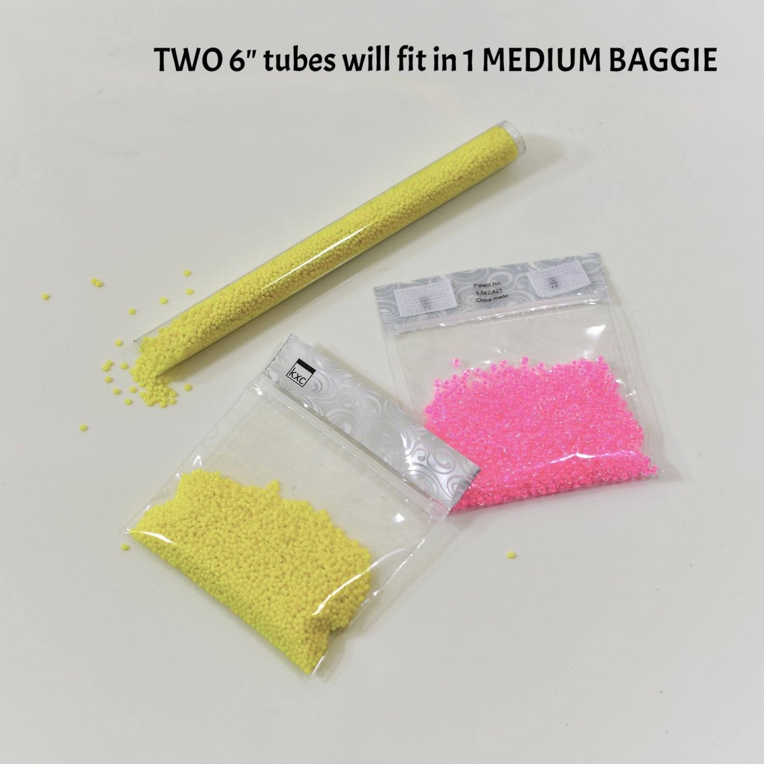 MEDIUM BAGGIES-SILVER (2.7" x 3.0" capacity) ZipTop Storage Baggies fo ...